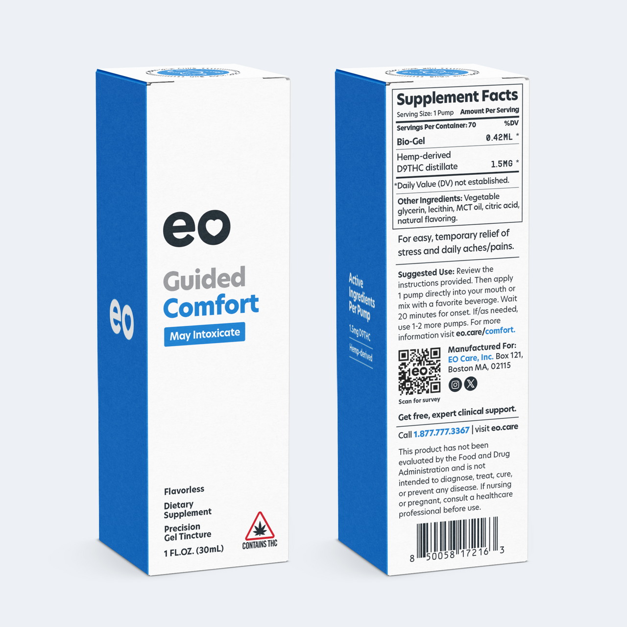 Guided Comfort | THC Gel Tincture for Pain Relief – Wise Use Is Here